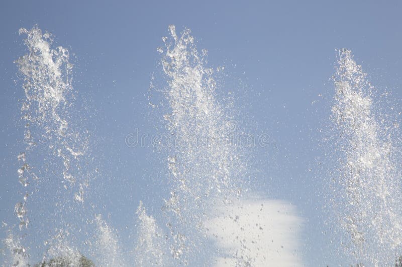 Artesian Water. Extraction of Clean Water from Underground Stock Photo ...