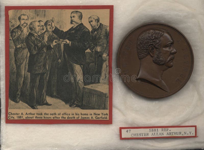 Arthur Inauguration Commemorative Items Picture. Image: 221480560