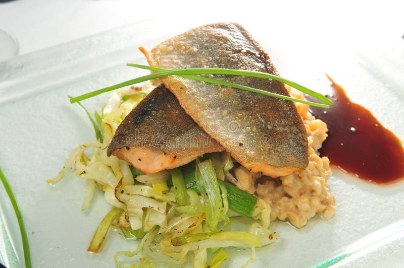 Artic char fish stock photo. Image of fish, closeup, fried - 45317892