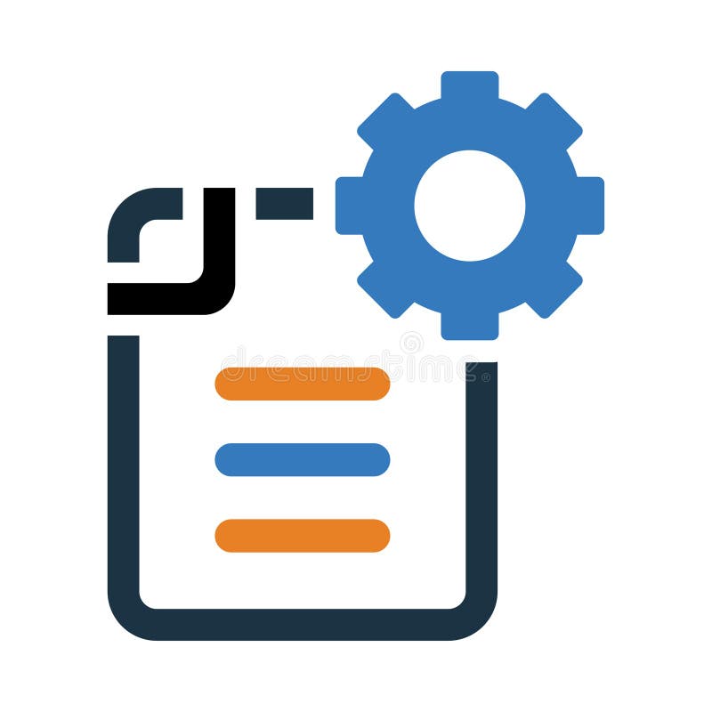 Article, Management, Settings, Gear, Article Management Icon Stock ...