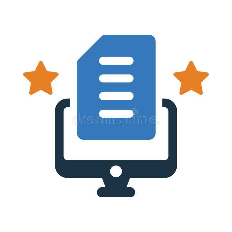 Article, Report, Note, Copy, Article Note Icon Stock Vector ...