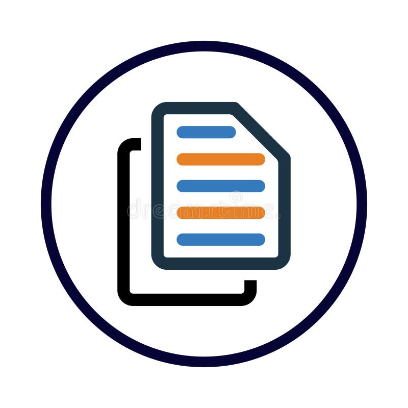 Article, Report, Note, Copy, Article Note Icon Stock Vector ...