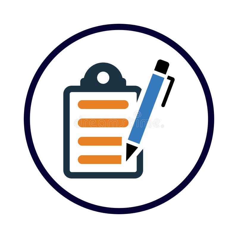 Article, Report, Pen, Article Submission Icon Stock Vector ...