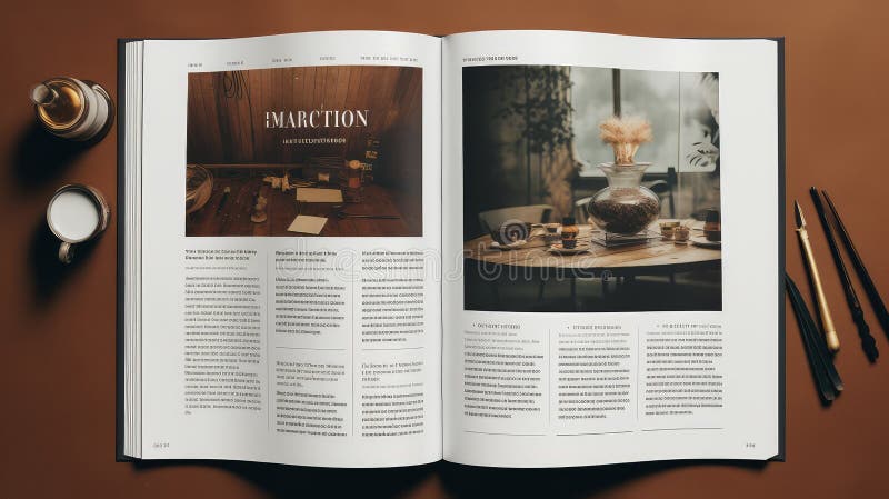 Articles table of contents stock illustration. Illustration of contents ...