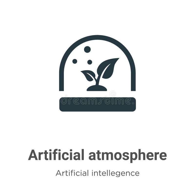 Artificial Atmosphere Outline Vector Icon. Thin Line Black Artificial ...