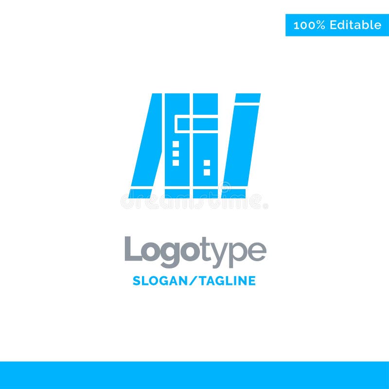 Artificial, Autonomous, Bot, Intelligent, Military Blue Solid Logo ...