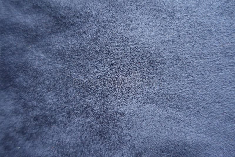 Artificial Blue Suede Fabric from Above Stock Image - Image of napped ...