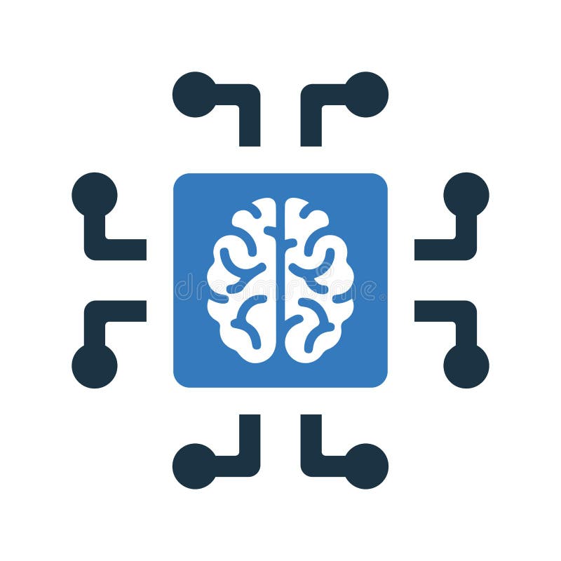 Artificial, Brain, Intelligence Icon. Simple Editable Vector Design ...