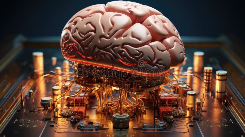 Supercomputer Brain Stock Illustrations – 602 Supercomputer Brain Stock ...