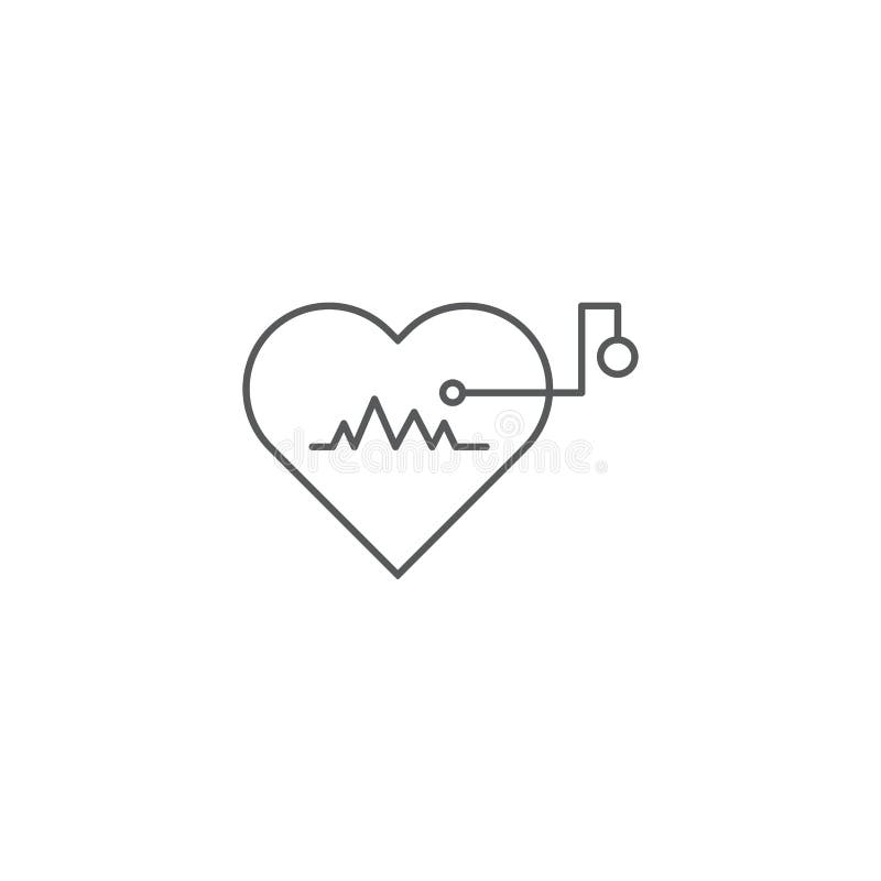 Artificial Cardiac Pacemaker Vector Icon Concept, Isolated On White ... Artificial Cardiac Pacemaker Vector Icon Concept, Isolated On White ...