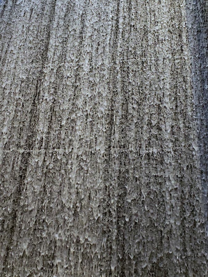 Artificial Cascade of Fresh Water in a Stone Wall for Exterior ...