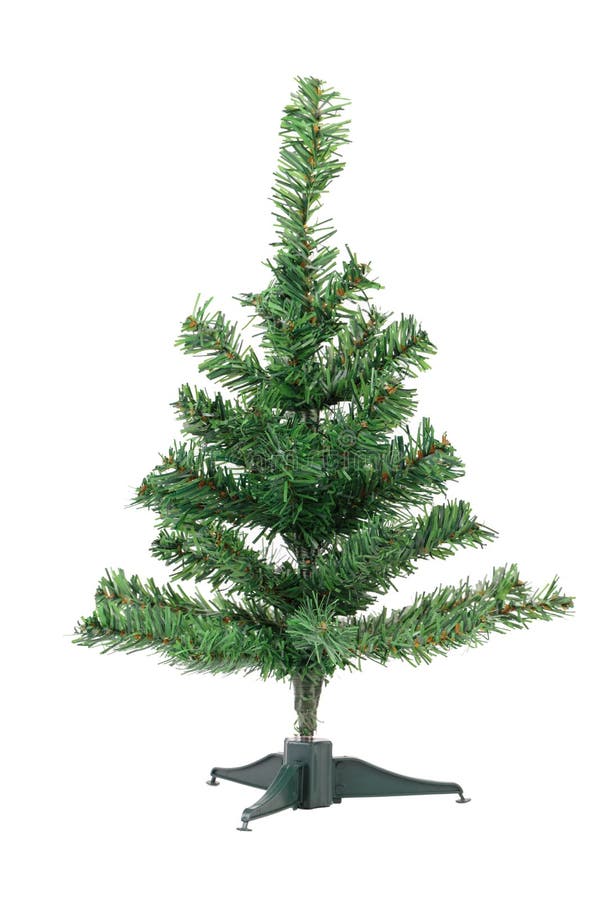 Artificial Christmas Tree Not Decorated Stock Image - Image of detail ...