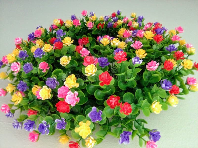 Artificial Colorful Roses Bouquet Images Stock Image - Image of roses ...