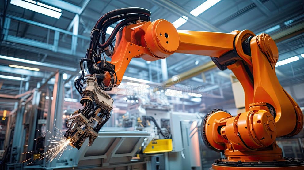 Artificial Computer Technology Stock Illustration - Illustration of ...