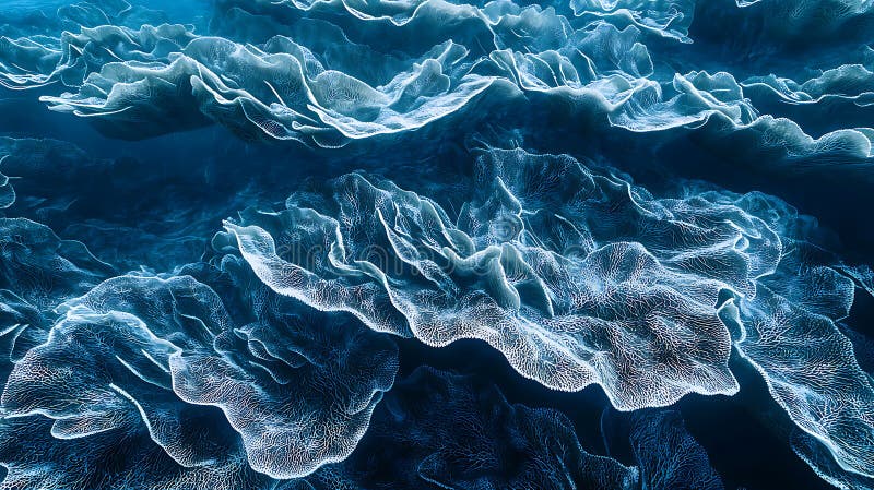 A Mesmerizing Underwater Scene with Coral Reefs and Colorful Fish ...