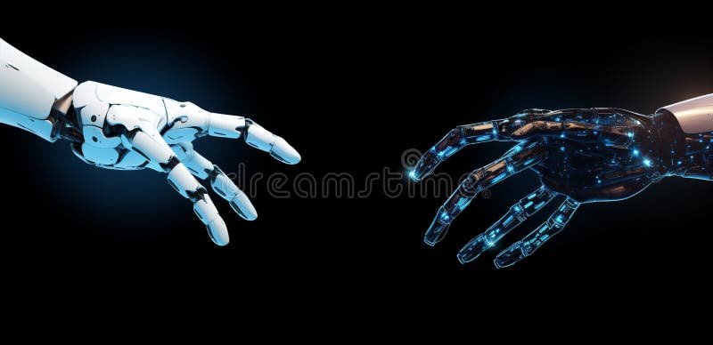 Bionic Science Cyborg Futuristic Machine Artificial Robotic Hand ...