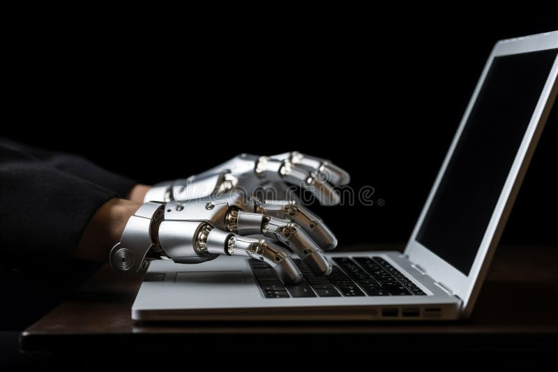 Bionic Science Cyborg Futuristic Machine Artificial Robotic Hand ...