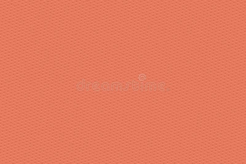 Artificial Eco Leather Light Red Ochre Coarse Texture Sample Stock ...