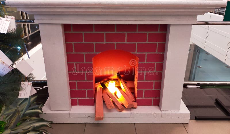Artificial or Fake Fireplace Made from Stereo Foam Material for ...