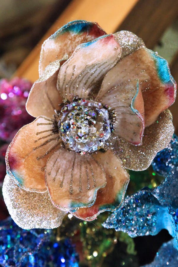 Artificial Flower, Gold Color Stock Image - Image of roses, gold: 111100251