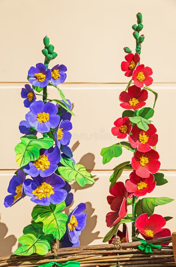 Artificial flowers plastic stock photo. Image of flower - 132483342