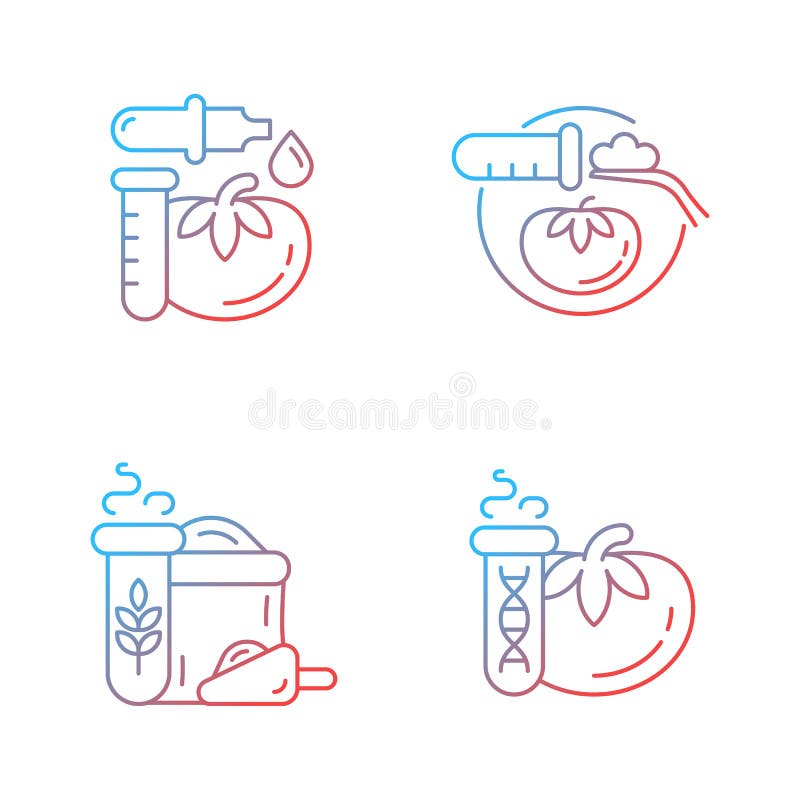 Food Additives Research, Vector Flat Style Design Illustration Stock ...