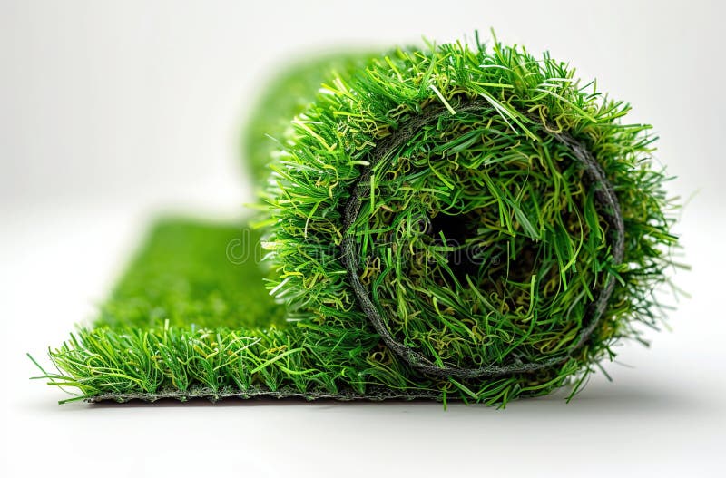 Artificial Grass Roll stock illustration. Illustration of friendly ...