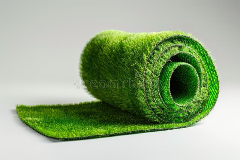 Artificial Grass Roll stock photo. Image of sports, construction ...