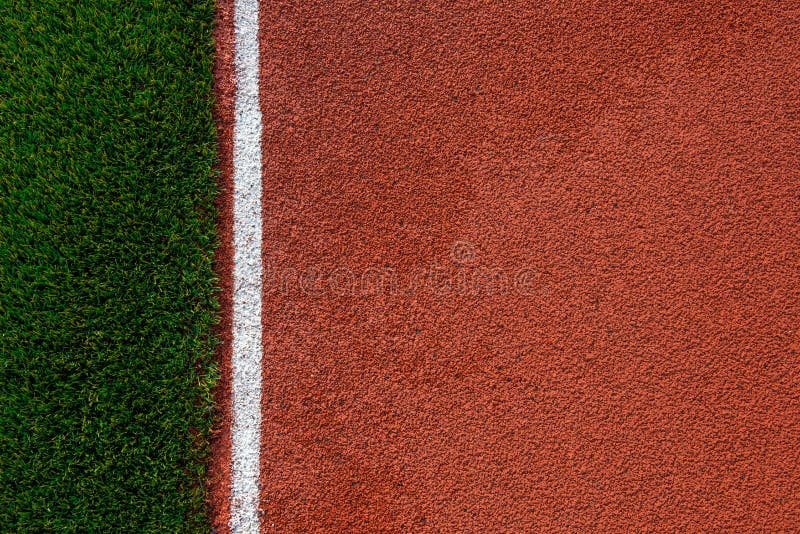 Artificial Grass and Run Track Texture Stock Photo - Image of activity ...
