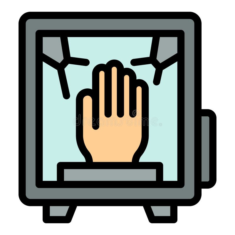 Hand Motion Sensor Icon, Outline Style Stock Vector - Illustration of ...