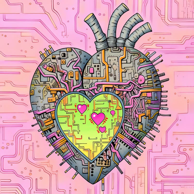 Artificial Heart Endowed with Computer Circuits, Emotional Artificial ...