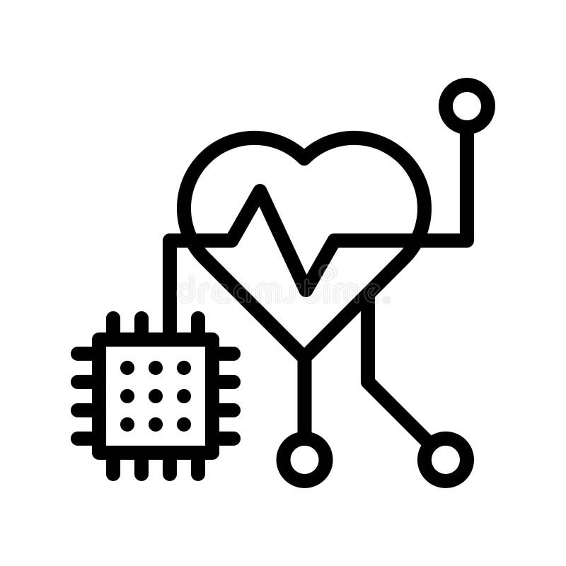 Heart Vector, Social Media Solid Style Icon Stock Vector - Illustration ...