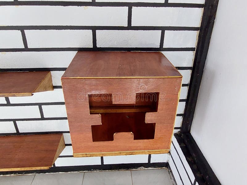 Artificial House for a Place To Play and Rest for Pet Persian Cats in ...