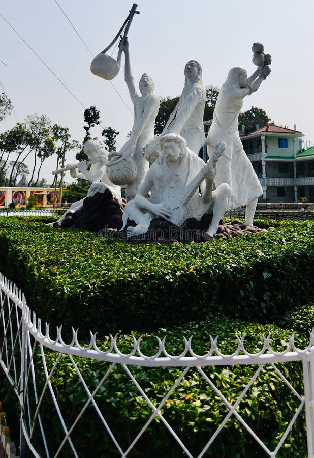 Artificial Human Statue Around a National Park in India Editorial Photo ...