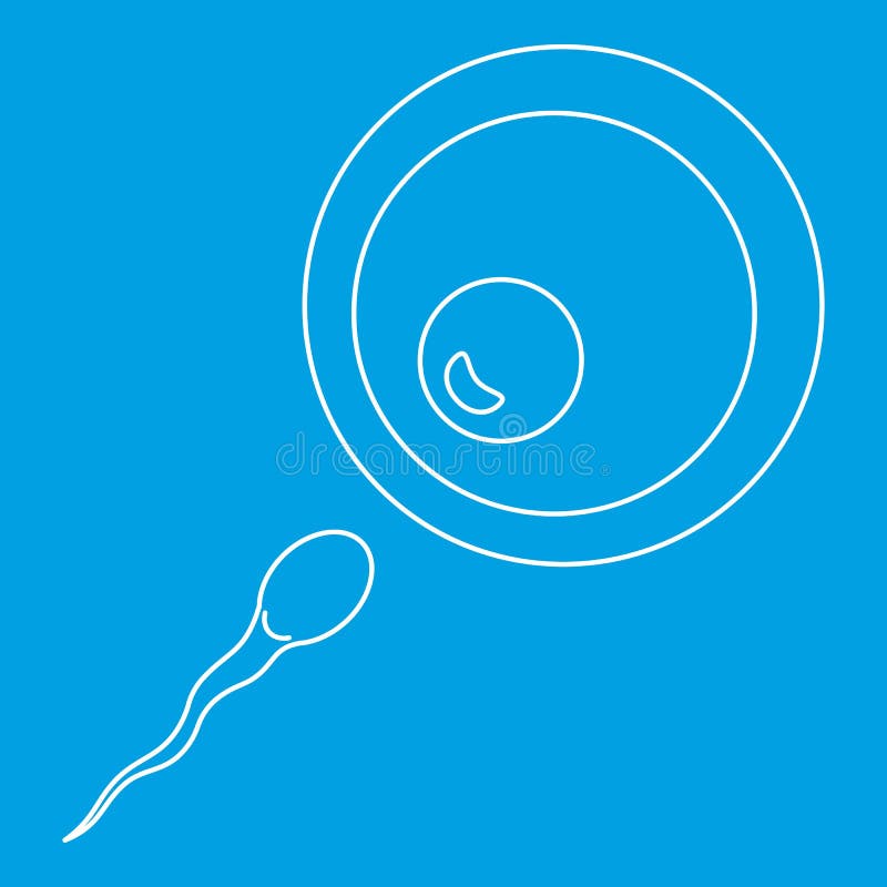 Artificial Insemination Icon, Outline Style Stock Vector - Illustration ...