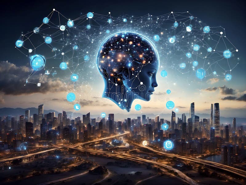 Artificial Intellect. the Future of Feminine Robotics. AI, Data Science ...