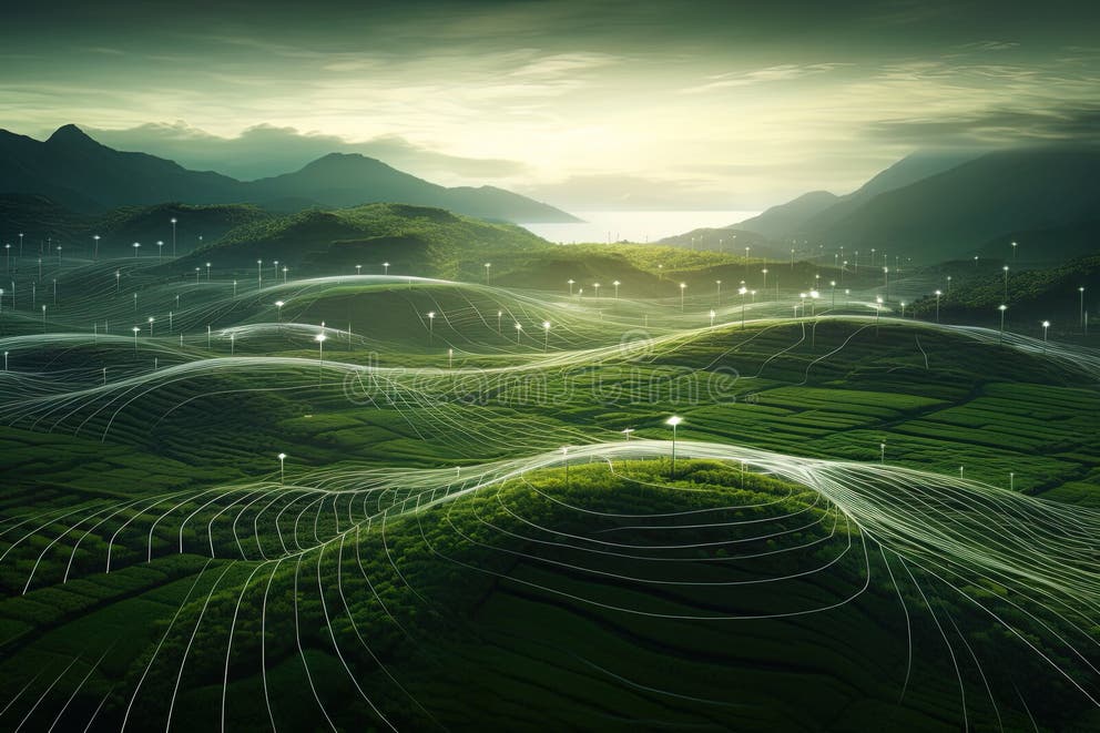 Artificial Intelligence in Agriculture for Crop Yield Optimization, Precision Agriculture Stock ...