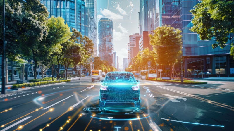 Artificial Intelligence. AI Autonomous Car in a Smart City ...