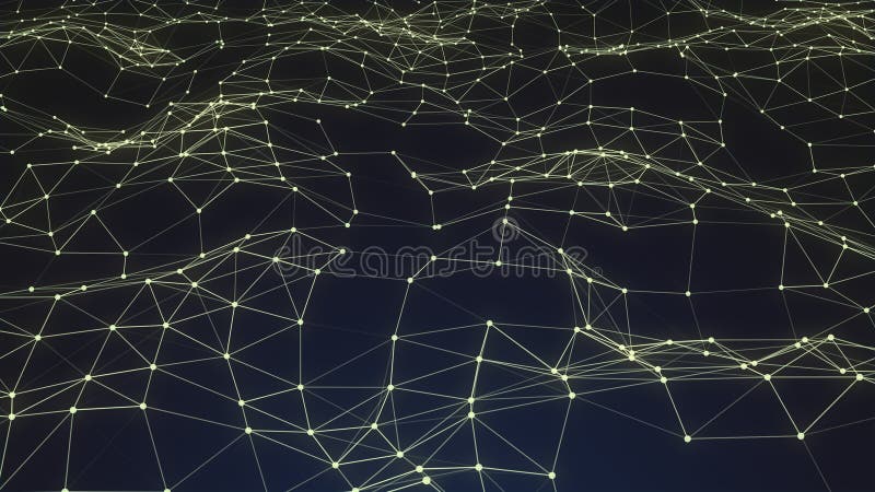 Artificial Intelligence Concept Showing Neural Network with Plexus ... Artificial Intelligence Concept Showing Neural Network with Plexus ...