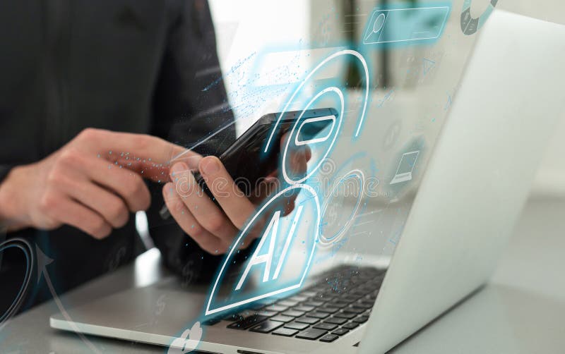 Artificial Intelligence AI and CRM Software Automation Technology ...