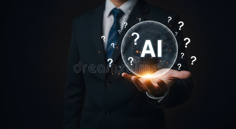 Artificial Intelligence Ai Future Technology Business Concept with ...