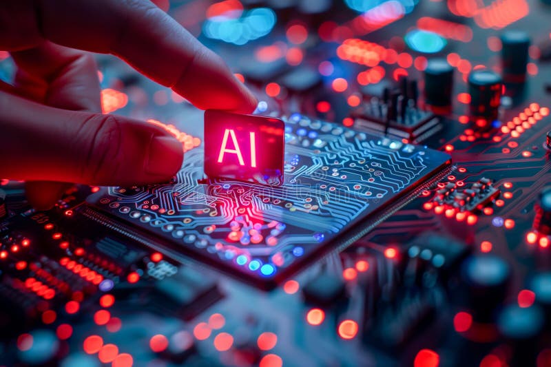 Artificial Intelligence AI Logo Business Technology Information ...