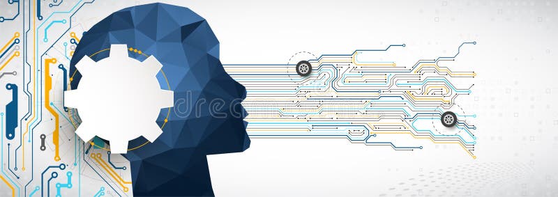 Mind Technology stock illustration. Illustration of composite - 11772727
