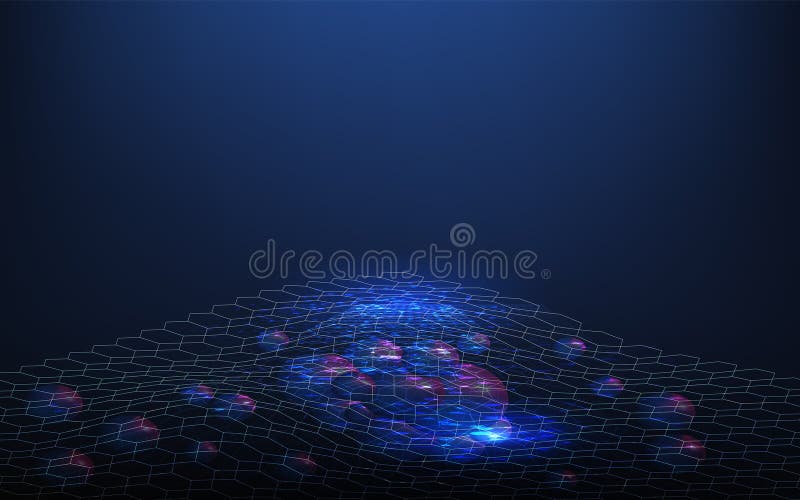Artificial Intelligence (AI) Molecular Structure Background Concept ... Artificial Intelligence (AI) Molecular Structure Background Concept ...