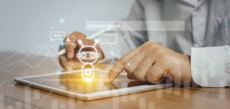 Artificial Intelligence (AI) New Online Communication Technology with ...