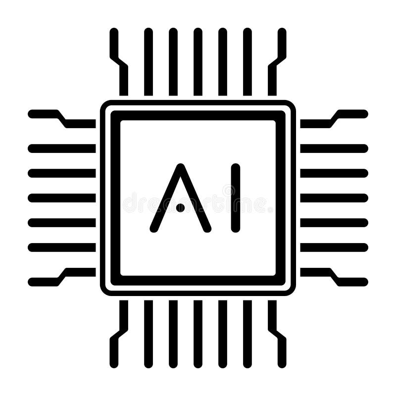 Artificial Intelligence AI Processor Chip Icon Symbol Stock Vector ... Artificial Intelligence AI Processor Chip Icon Symbol Stock Vector ...