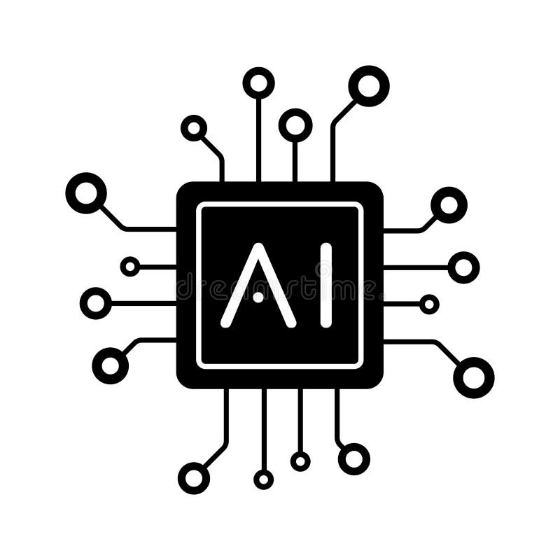 Artificial Intelligence AI Processor Chip Icon Symbol Stock Vector ... Artificial Intelligence AI Processor Chip Icon Symbol Stock Vector ...