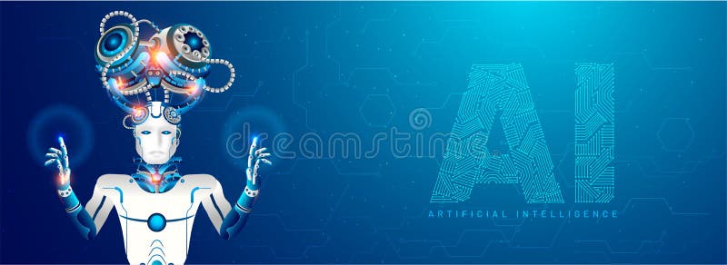 Artificial Intelligence (AI) Responsive Web Banner Design, Human Stock ... Artificial Intelligence (AI) Responsive Web Banner Design, Human Stock ...