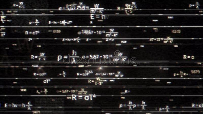 Formulas in Physics in Electronic Form. Animation. Computer Network ...