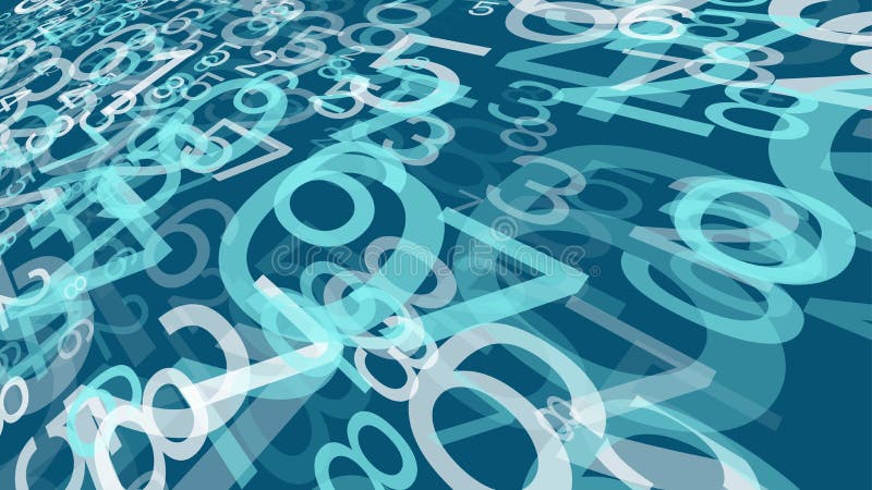 Algorithm Abstract Colorful Background Bokeh Design Illustration Stock
